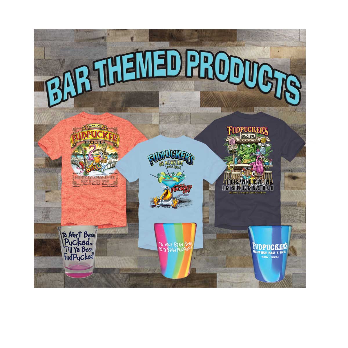 Bar Themed Products – Fudpucker's Beachside Bar & Grill